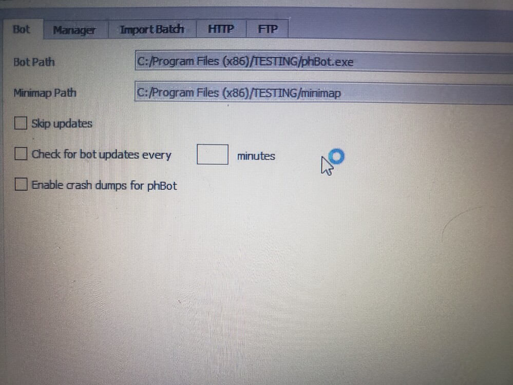 Bot path - phBot - ProjectHax