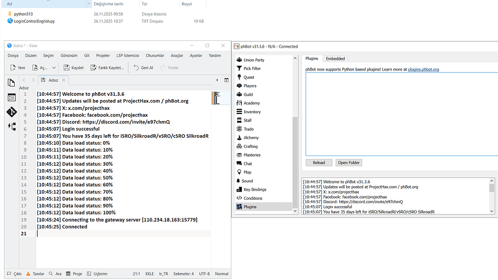 New update, plugin problem - Testing - ProjectHax