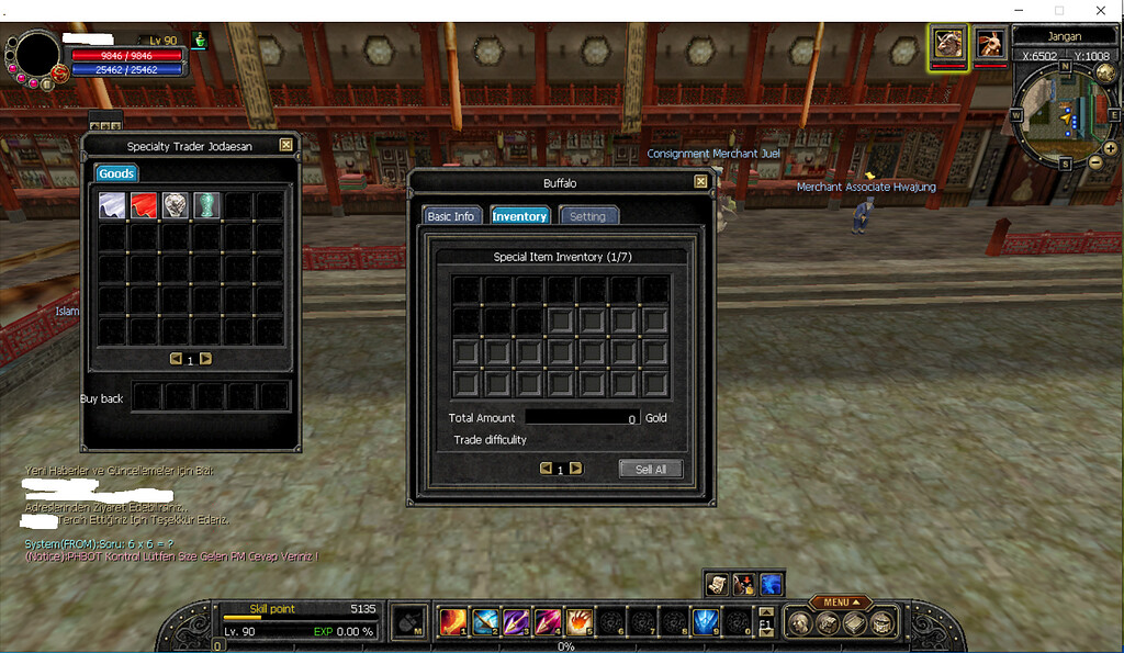 Phbot auto caravan - Scripts - ProjectHax