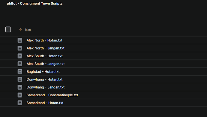 phBot - Consigment Town Scripts - Scripts - ProjectHax