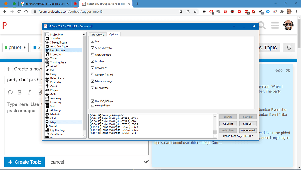 Multiple chat push notification - Suggestions - ProjectHax