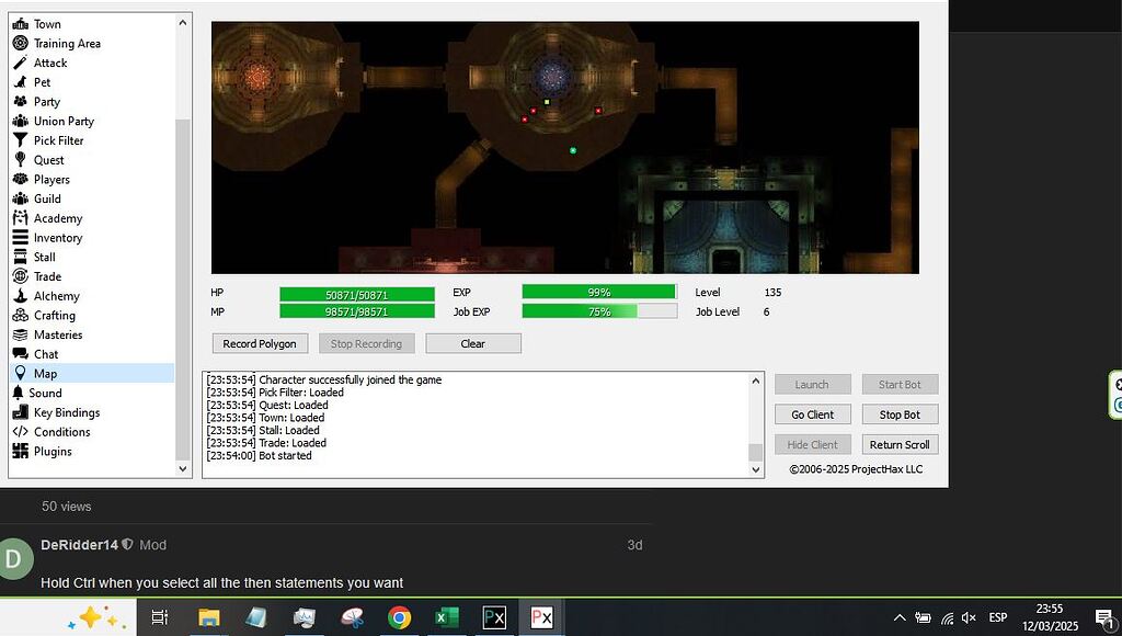 Phbot freezes repeatedly - phBot - ProjectHax