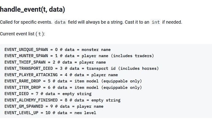 [Request] Handle_event Normal Player spawn? - phBot - ProjectHax