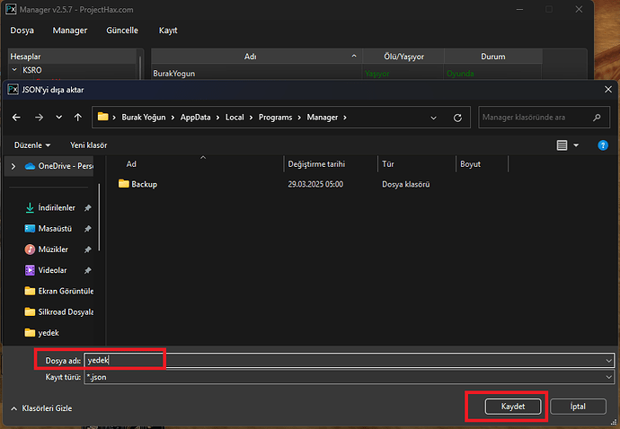 phBot - Manager Backup Guide - Tutorials - ProjectHax