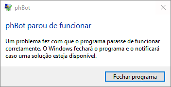 phbot stop to function - phBot - ProjectHax