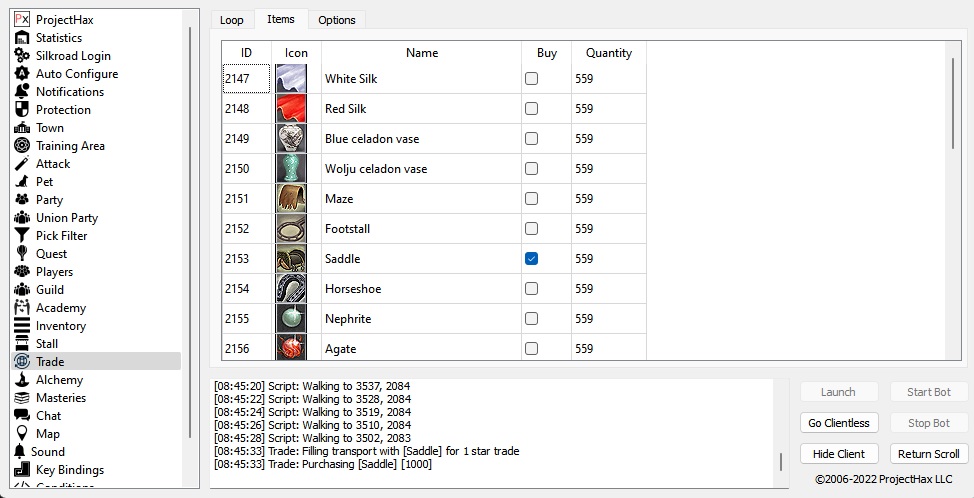 Phbot Testing Auto Trade Testing Projecthax