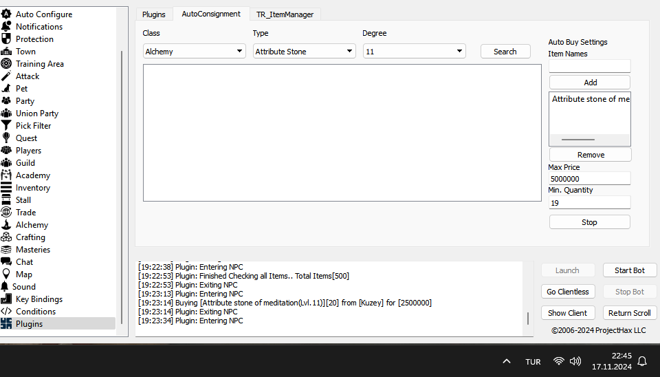 [Plugin]AutoConsignment - Plugins - ProjectHax